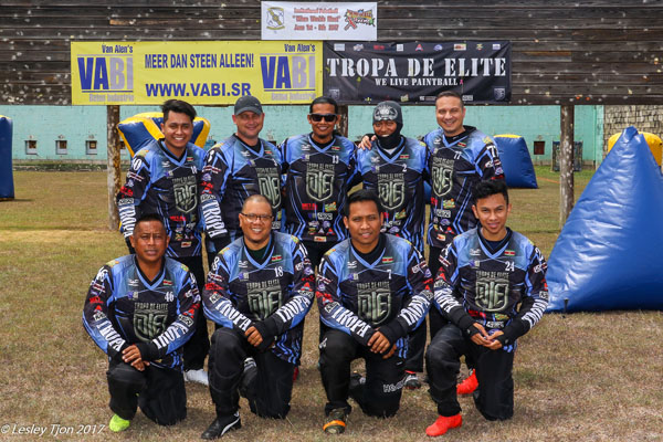 Paintballers winnen goud, zilver en brons op Barbados